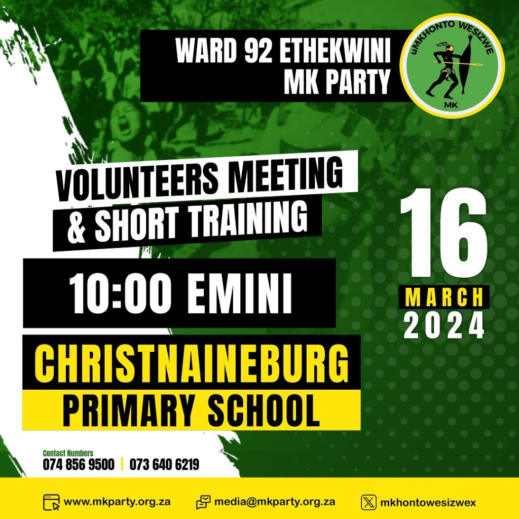 3 Exclusive Umkhonto Wesizwe Poster Design Template (PSD)